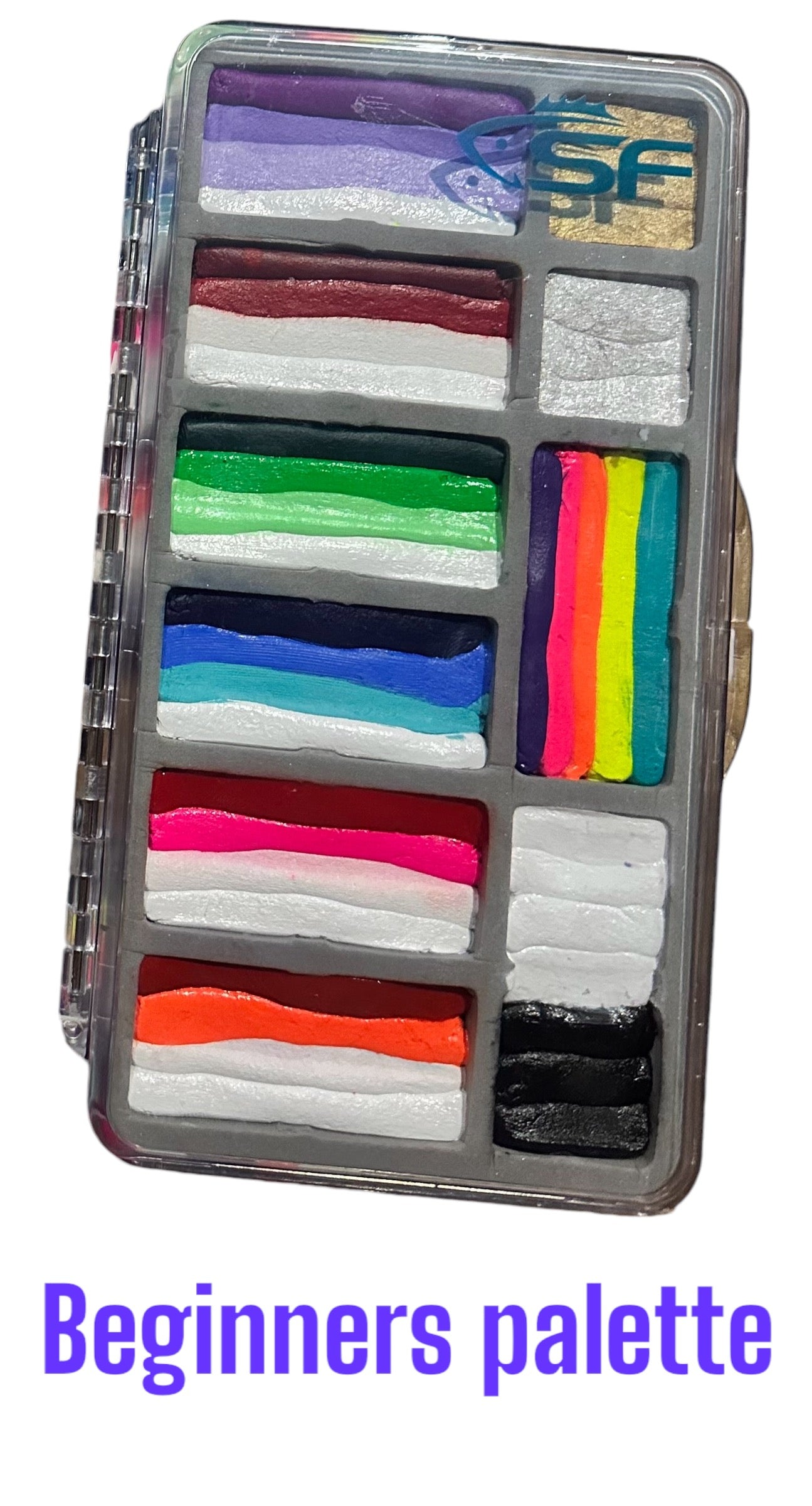 Beginners Bespoke Face Paint Palette – Sally Ann Lynch Training Tried ...